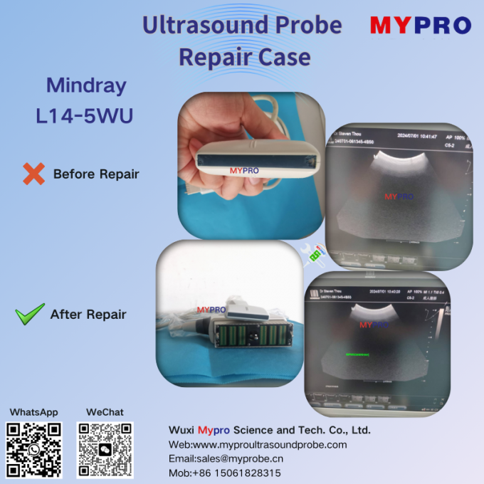 Mindray L14-5WU Ultrasound Probe Repair